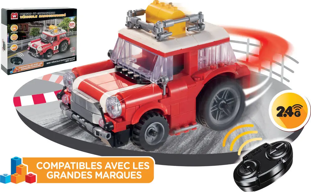 WISE BLOCK - VEHICULE MINI SUGAR RADIOCOMMANDE - JouéClub