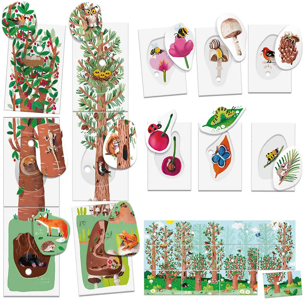 MONTESSORI - FLASHCARDS MY FIRST NATURE - JouéClub